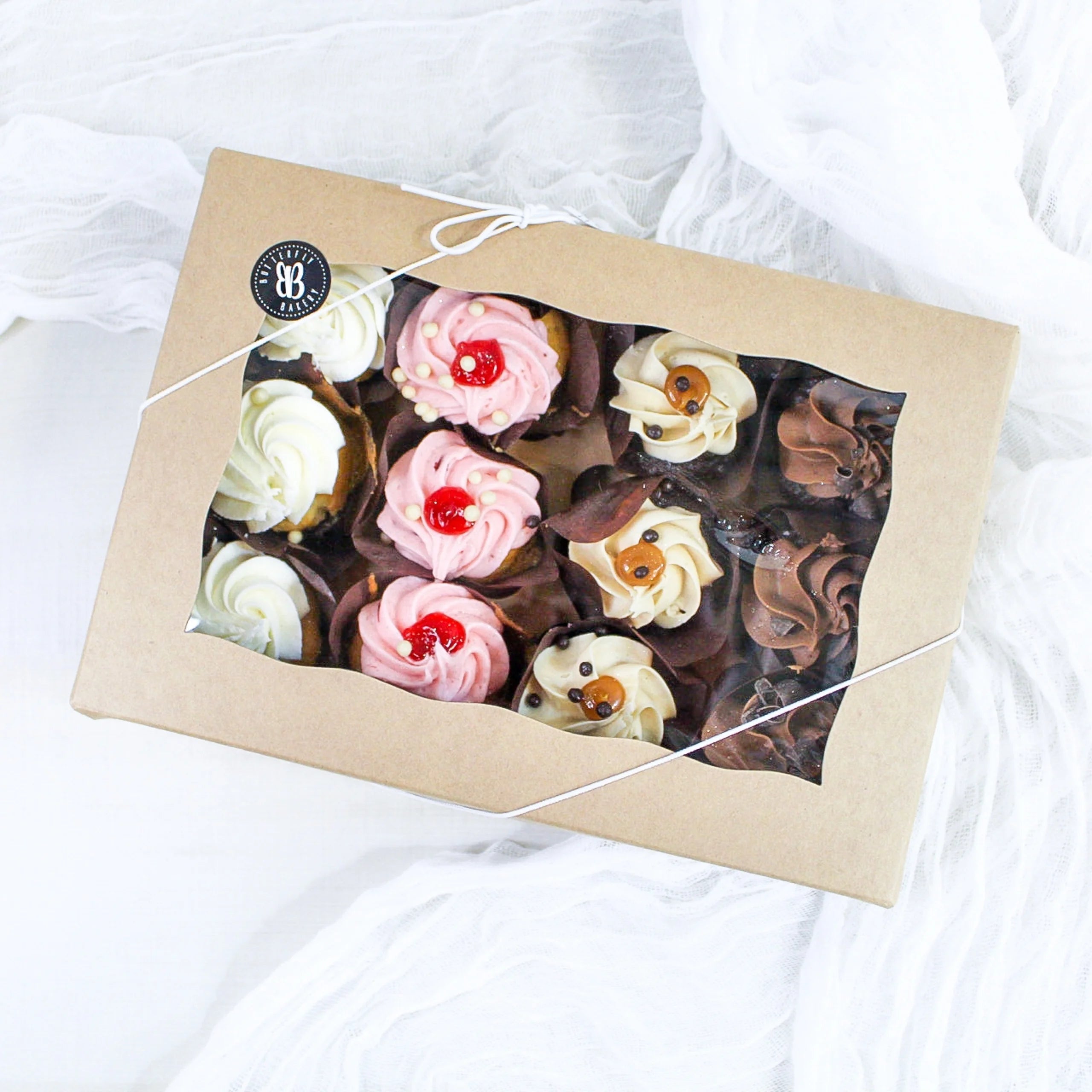 Mini Gourmet Cupcakes – Butterfly Bakery